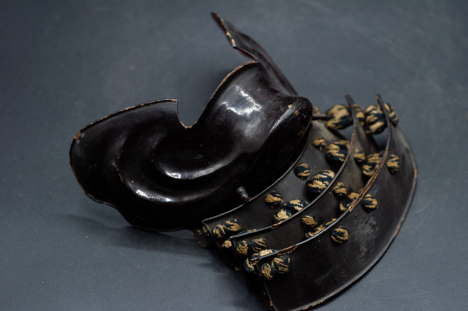 Genuine MENPO Edo Period Antique Samurai Armor Mask Japanese Made in J ...